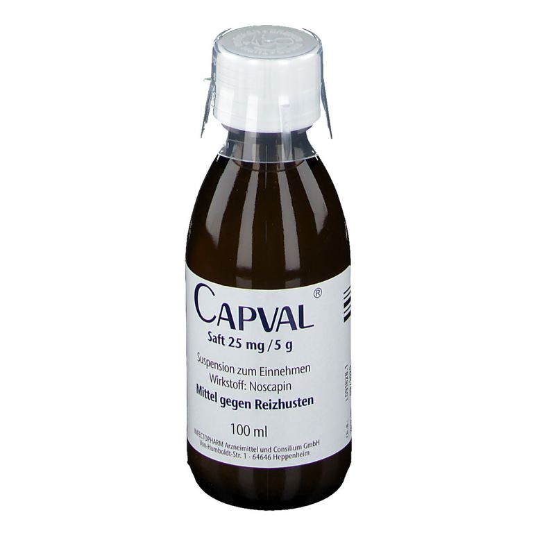 Capval® Hustensaft 100 ml mit dem E-Rezept kaufen - Shop Apotheke