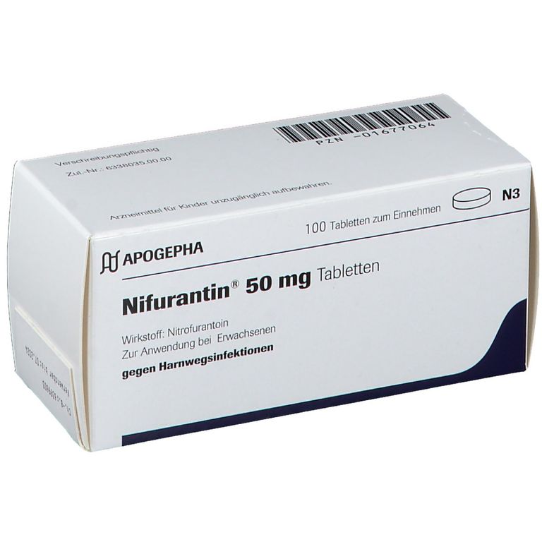 Nifurantin® 50 mg 100 St mit dem E-Rezept kaufen - Shop Apotheke
