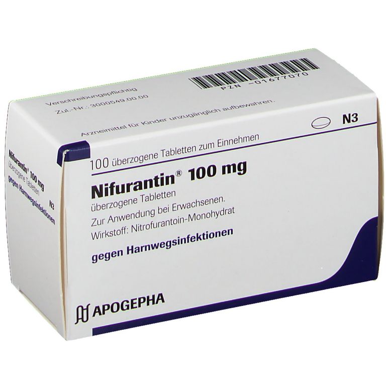 Nifurantin® 100 mg 100 St mit dem E-Rezept kaufen - Shop Apotheke