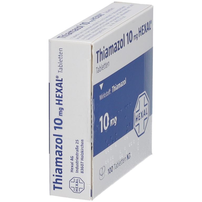 Thiamazol 10 mg HEXAL® 100 St mit dem E-Rezept kaufen - Shop Apotheke