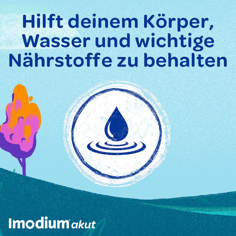 Imodium® akut lingual - bei akutem Durchfall, schmilzt auf der Zunge 6 ...