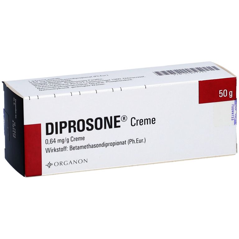 DIPROSONE® Creme 0,64 mg/g 50 g mit dem E-Rezept kaufen - Shop Apotheke
