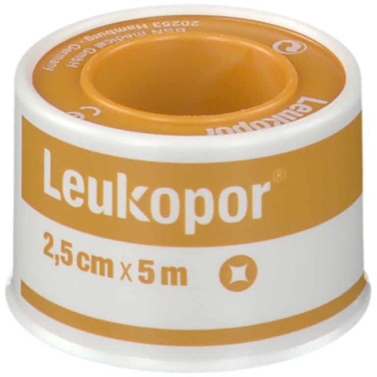Leukopor® 2,5 cm x 5 m 1 St - Shop Apotheke