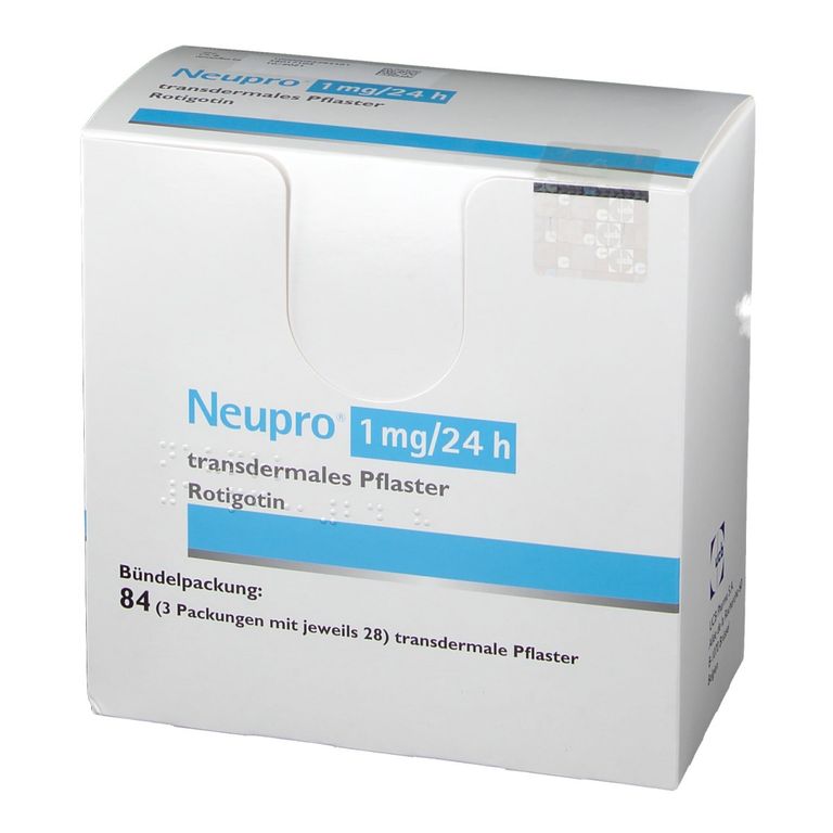 Neupro® 1 mg/24 h 84 St mit dem E-Rezept kaufen - Shop Apotheke