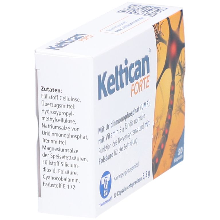 Keltican® forte Kapseln mit Uridinmonophosphat (UMP), Vitamin B12 und ...