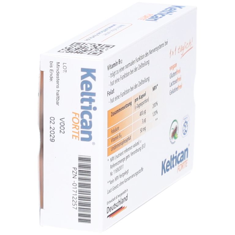 Keltican® forte Kapseln mit Uridinmonophosphat (UMP), Vitamin B12 und ...