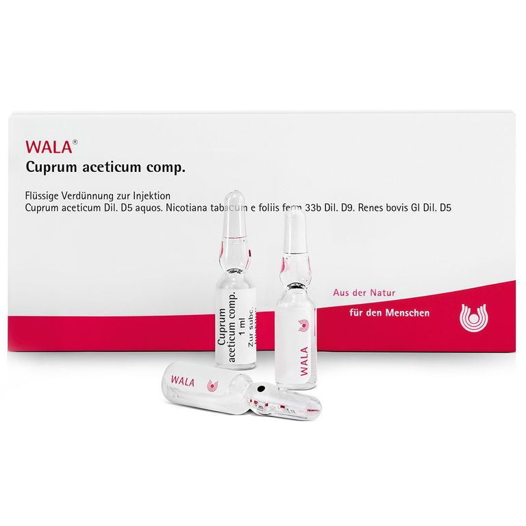 WALA® Cuprum Aceticum Comp. Amp. 10x1 ml - Shop Apotheke