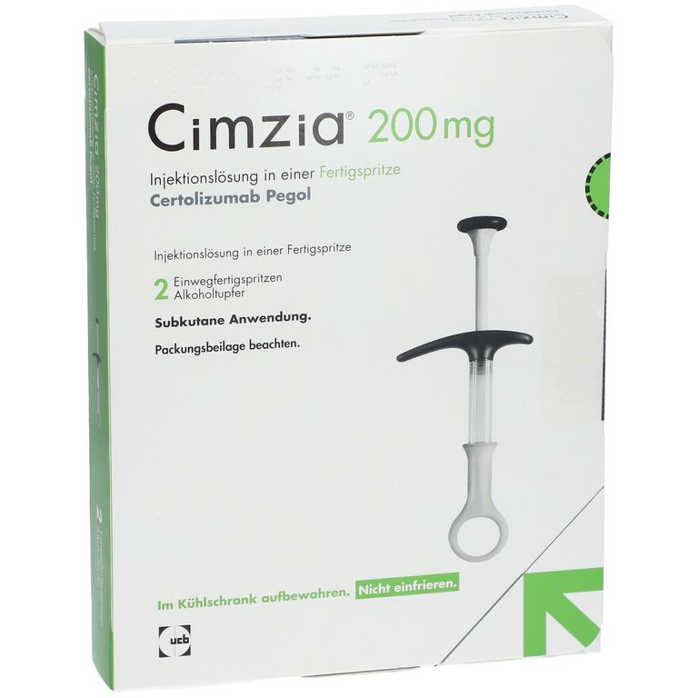 Cimzia® 200 mg 1x2 St mit dem E-Rezept kaufen - Shop Apotheke