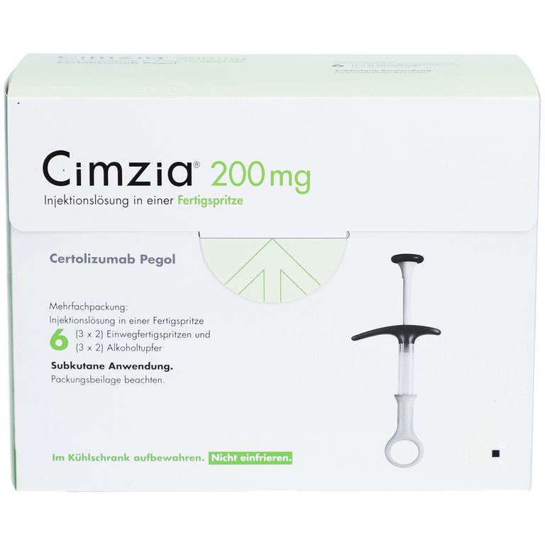 Cimzia® 200 mg 3x2 St mit dem E-Rezept kaufen - Shop Apotheke