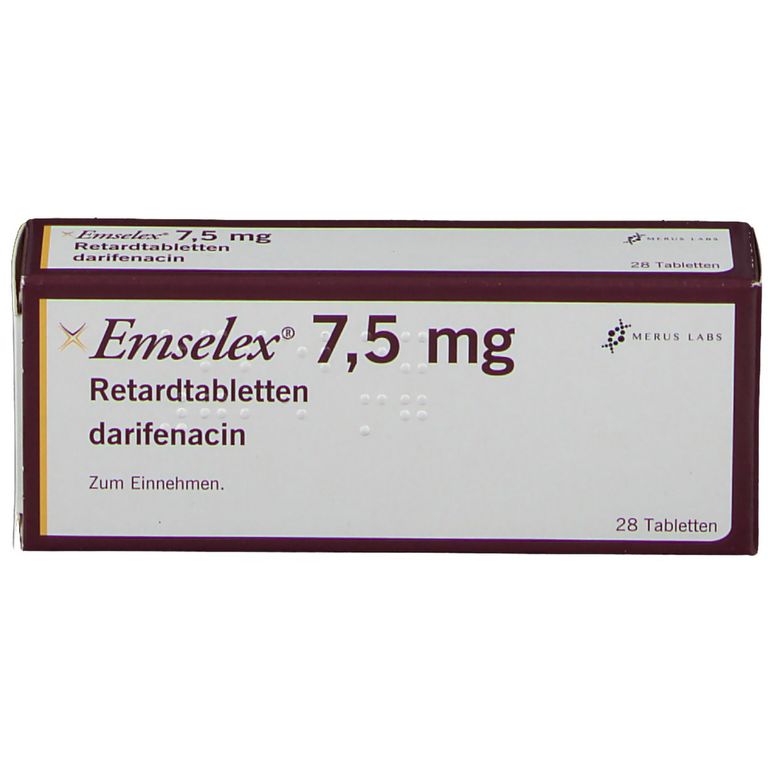 Emselex 7,5 mg Retardtabletten 28 St mit dem E-Rezept kaufen - Shop ...