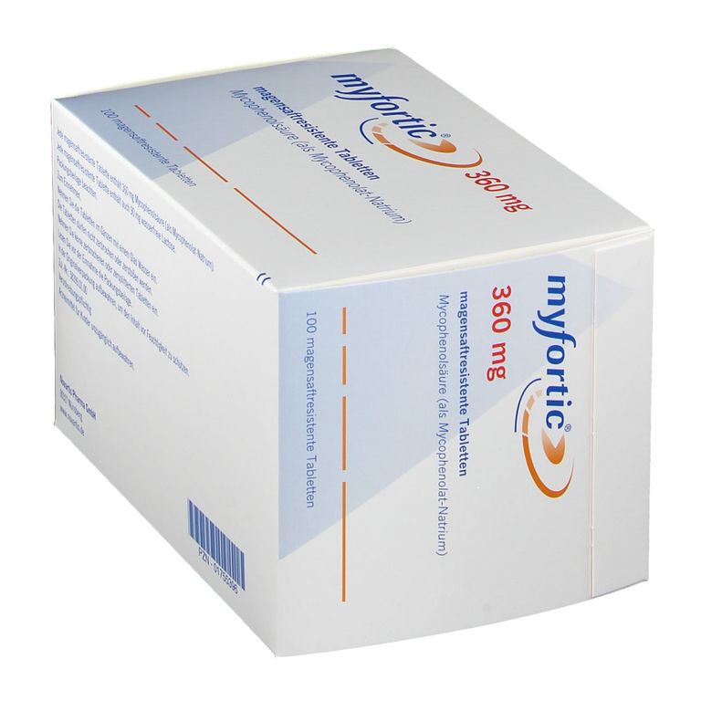 myfortic® 360 mg 100 St mit dem E-Rezept kaufen - Shop Apotheke