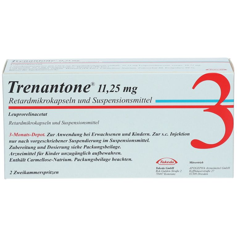 Trenantone® 11,25 mg 2 St mit dem E-Rezept kaufen - Shop Apotheke