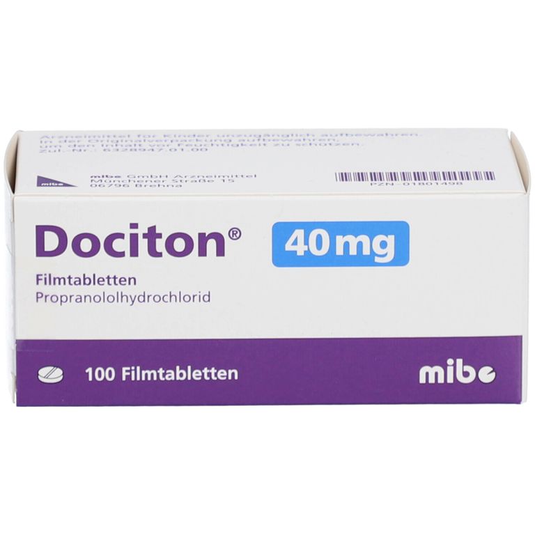 Dociton 40 mg 100 St mit dem E-Rezept kaufen - Shop Apotheke