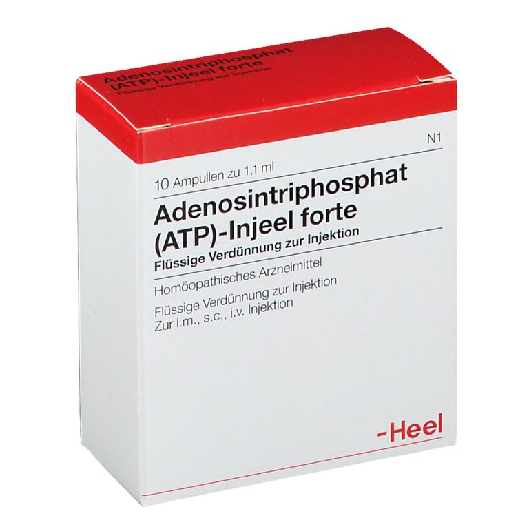 Adenosintriphosphat (ATP)-Injeel® forte Ampullen 10 St - Shop Apotheke