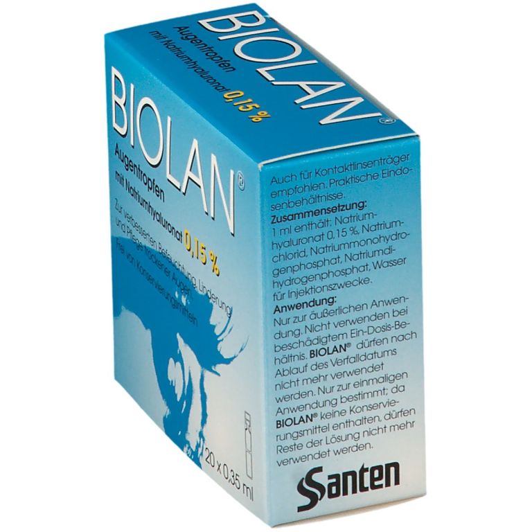 BIOLAN® Augentropfen 20x0,35 ml - Shop Apotheke