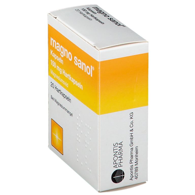 magno sanol® Kapseln 20 St - Shop Apotheke