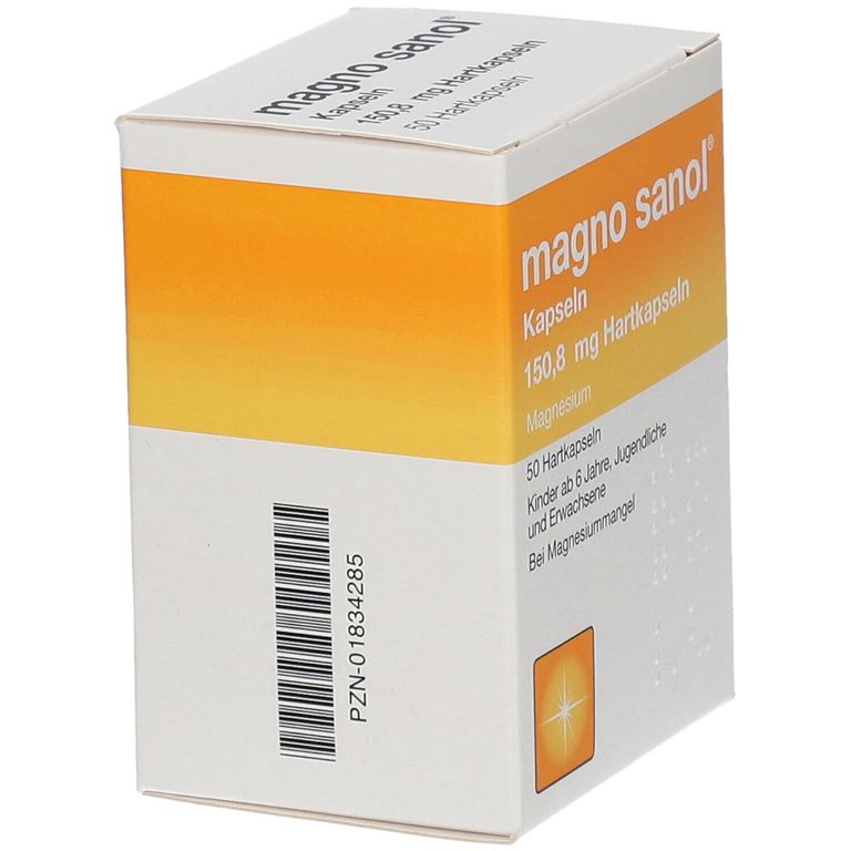 magno sanol® Kapseln 50 St - Shop Apotheke