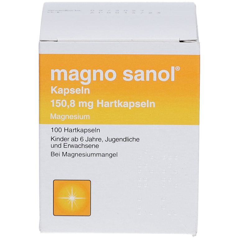 magno sanol® Kapseln 100 St - Shop Apotheke