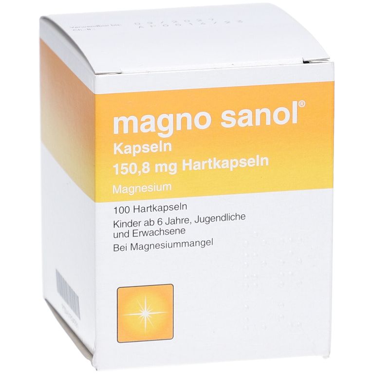 magno sanol® Kapseln 100 St - Shop Apotheke