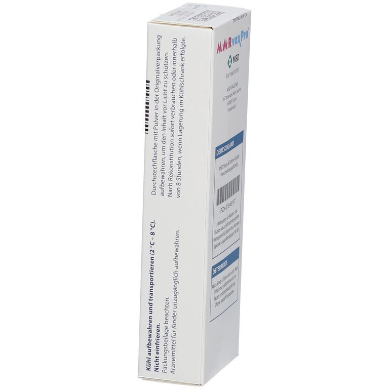 M-M-R vaxPRO® 0,5 ml mit dem E-Rezept kaufen - Shop Apotheke