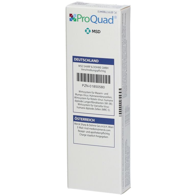 ProQuad® 0,5 ml mit dem E-Rezept kaufen - Shop Apotheke