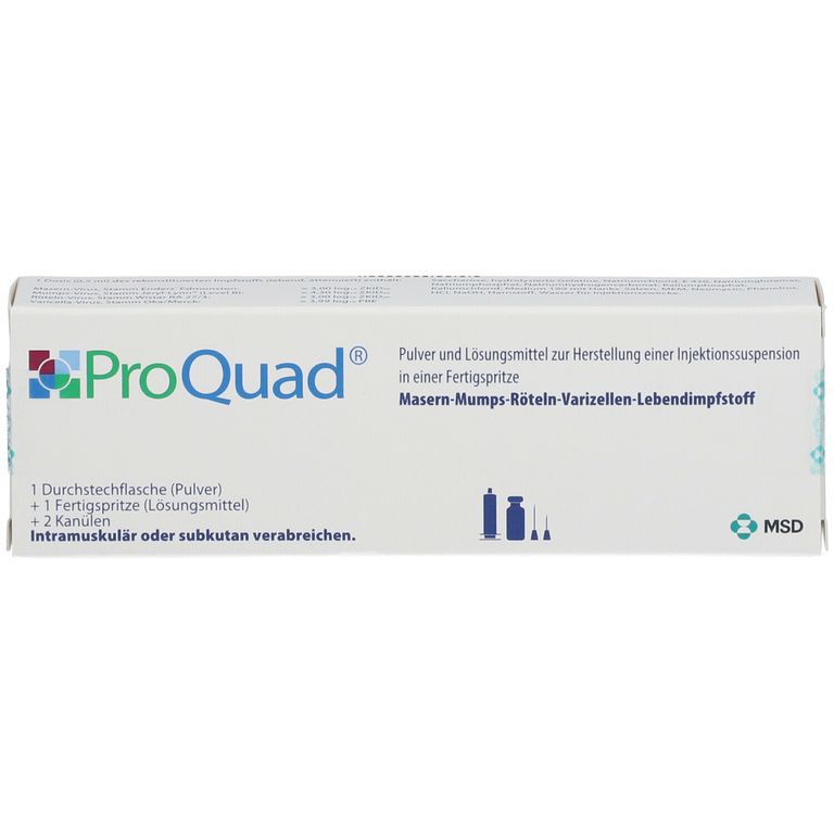 ProQuad® 0,5 ml mit dem E-Rezept kaufen - Shop Apotheke