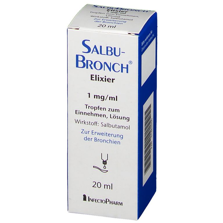 SalbuBronch® Elixier 1 mg/ml 20 ml mit dem E-Rezept kaufen - Shop Apotheke