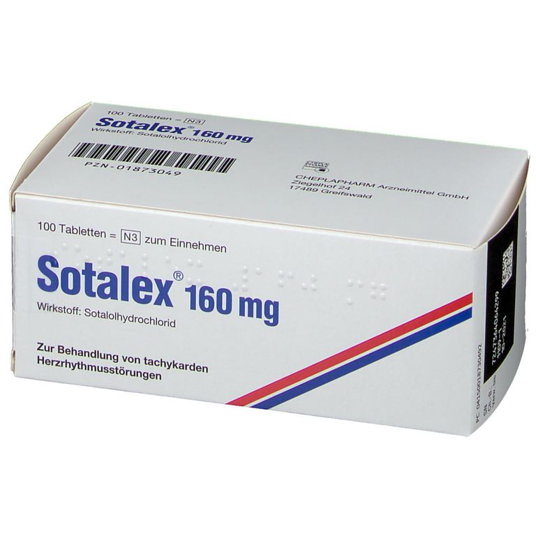 Sotalex® 160 mg 100 St mit dem E-Rezept kaufen - Shop Apotheke