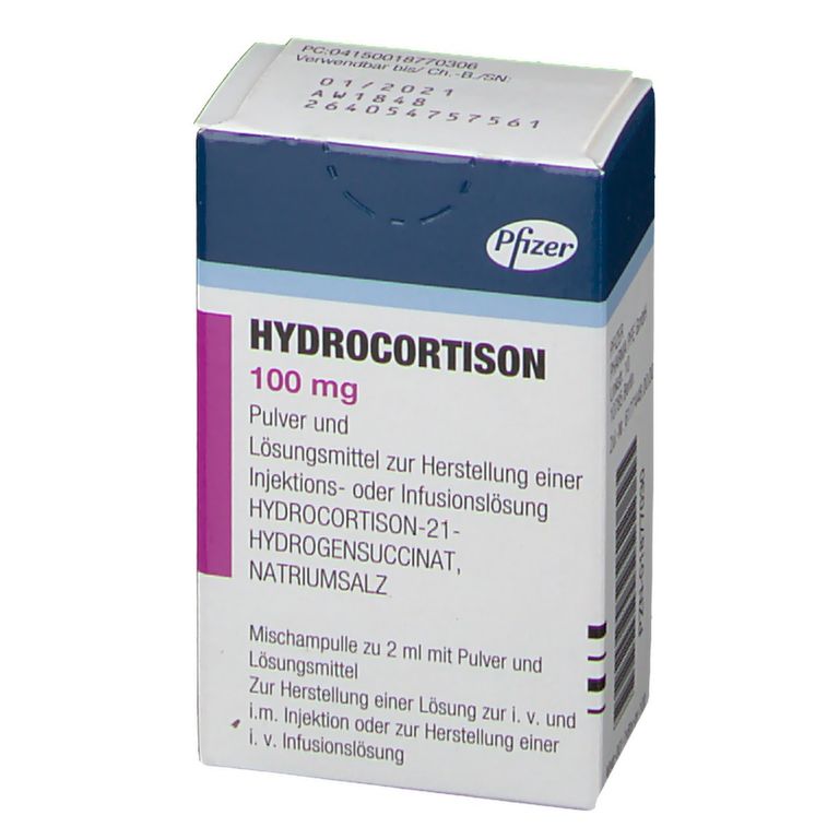 Hydrocortison 100 Amp. 1x2 ml mit dem E-Rezept kaufen - Shop Apotheke