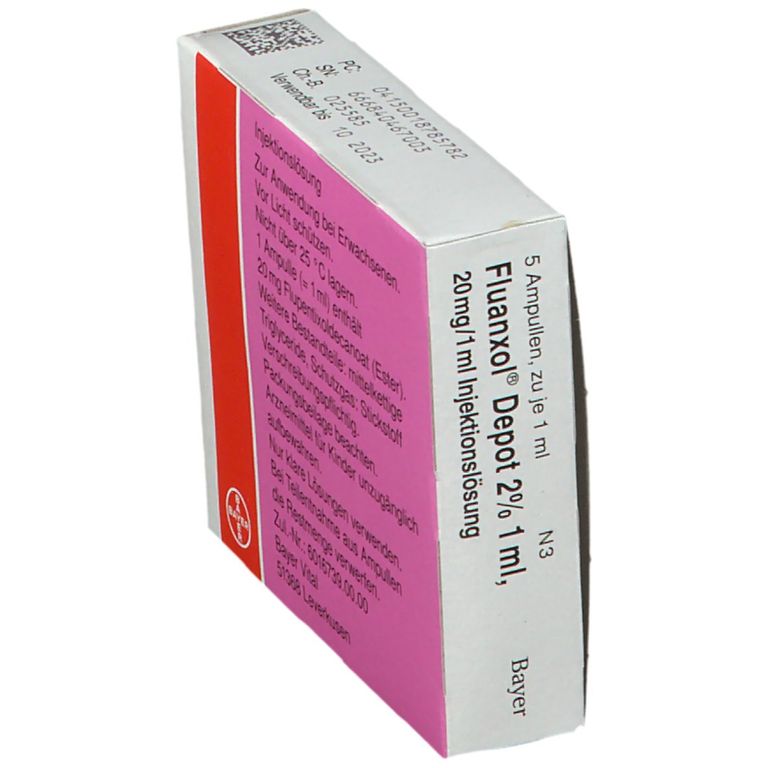 Fluanxol® Depot 2% 5x1 ml mit dem E-Rezept kaufen - Shop Apotheke