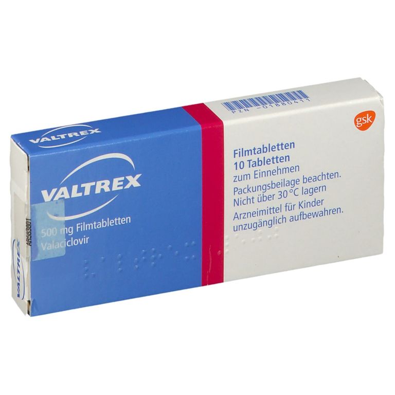 VALTREX 500 mg 10 St mit dem E-Rezept kaufen - Shop Apotheke