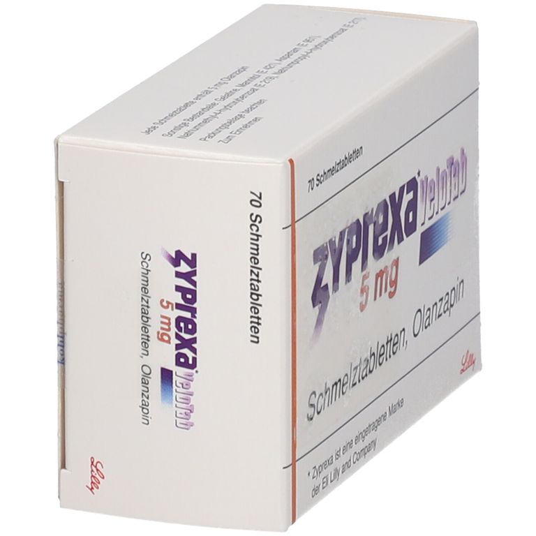 Zyprexa Velotab 5 mg 70 St mit dem E-Rezept kaufen - Shop Apotheke