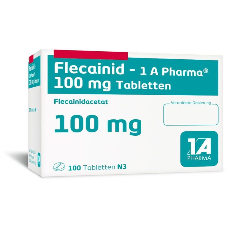 Flecainid 1A Pharma® 100Mg 100 St mit dem E-Rezept kaufen - Shop Apotheke