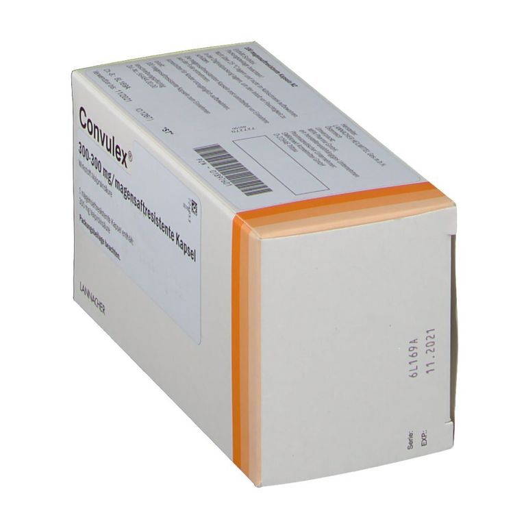Convulex® 300 mg 100 St mit dem E-Rezept kaufen - Shop Apotheke