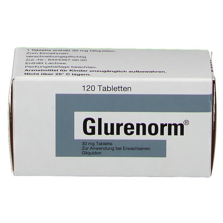 Glurenorm® 30 mg 120 St mit dem E-Rezept kaufen - Shop Apotheke