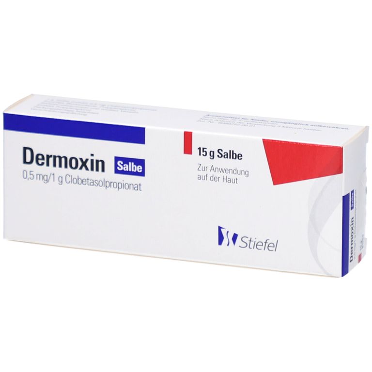 Dermoxin Salbe 0,5 mg/1 g 15 g mit dem E-Rezept kaufen - Shop Apotheke