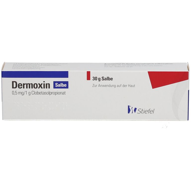 Dermoxin Salbe 0,5 mg/1 g 30 g mit dem E-Rezept kaufen - Shop Apotheke