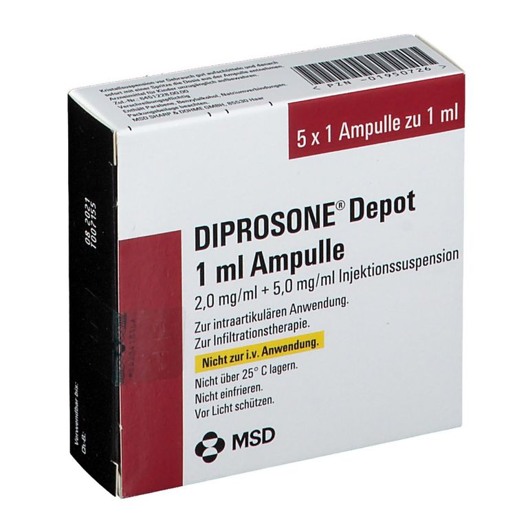 DIPROSONE® Depot 1 ml Ampulle 5x1 ml mit dem E-Rezept kaufen - Shop ...