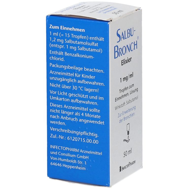 SalbuBronch® Elixier 1 mg/ml 50 ml mit dem E-Rezept kaufen - Shop Apotheke