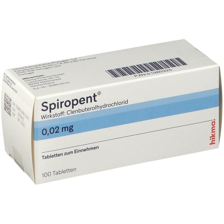 Spiropent® 100 St mit dem E-Rezept kaufen - Shop Apotheke