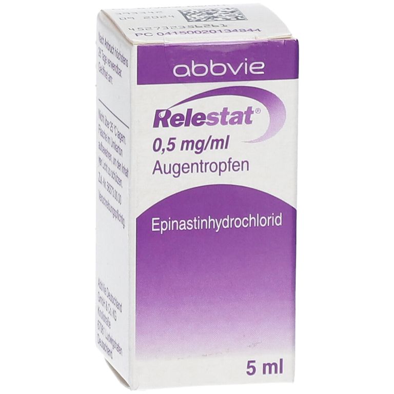 Relestat® 0.5Mg/Ml Augen 5 ml mit dem E-Rezept kaufen - Shop Apotheke