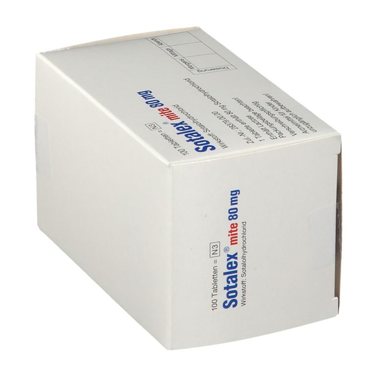 Sotalex® mite 80 mg 100 St mit dem E-Rezept kaufen - Shop Apotheke