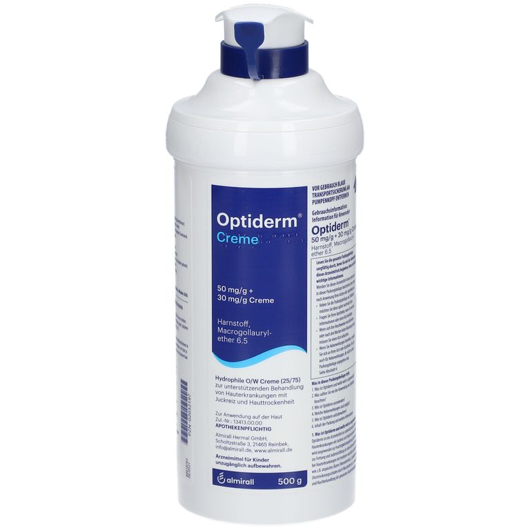 Optiderm® Creme im Spender 500 g - Shop Apotheke