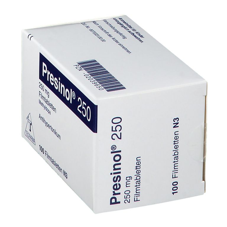 Presinol® 250 mg 100 St mit dem E-Rezept kaufen - Shop Apotheke
