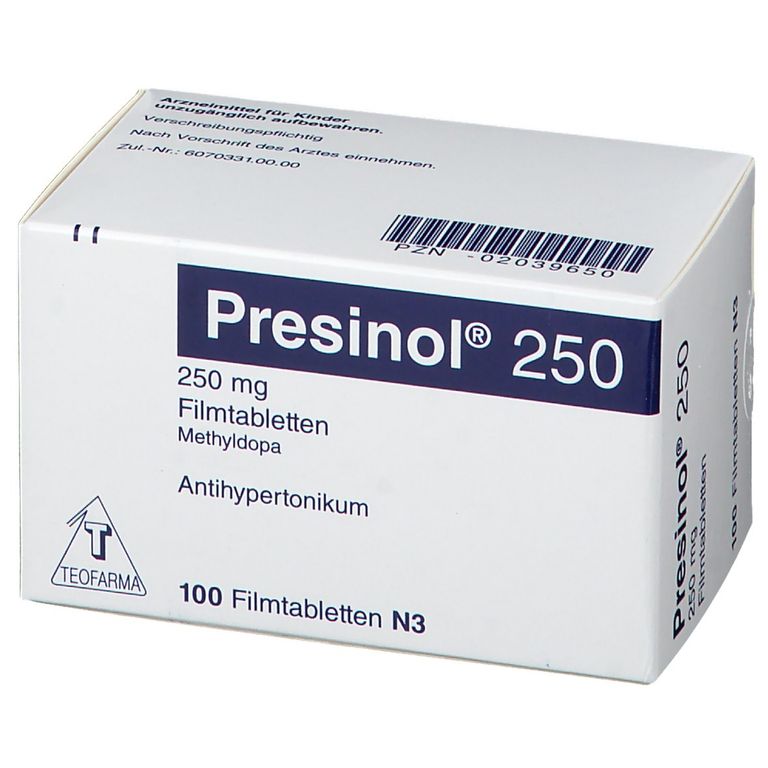 Presinol® 250 mg 100 St mit dem E-Rezept kaufen - Shop Apotheke