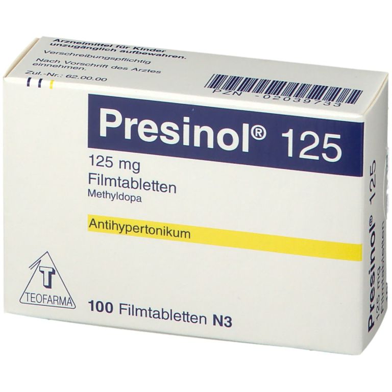 Presinol® 125 100 St mit dem E-Rezept kaufen - Shop Apotheke