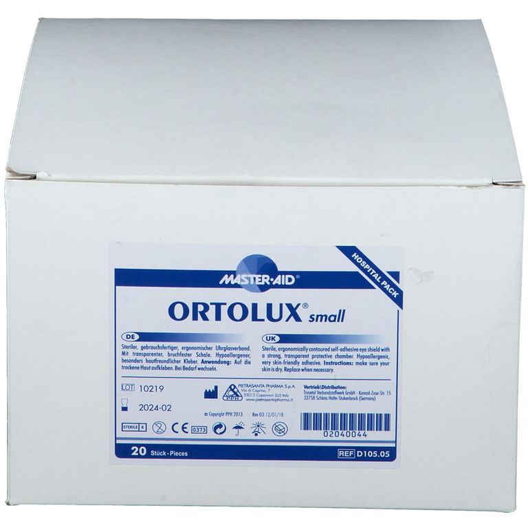 ORTOLUX® Uhrglasverband Gr. S 96 x 67 mm 20 St - Shop Apotheke