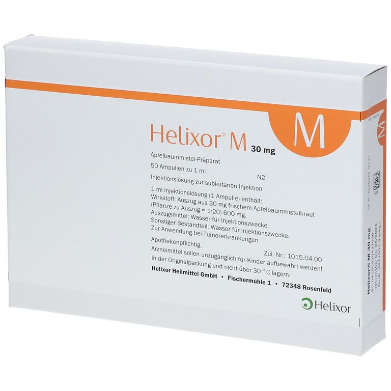 Helixor® M 30 mg 50 St - Shop Apotheke