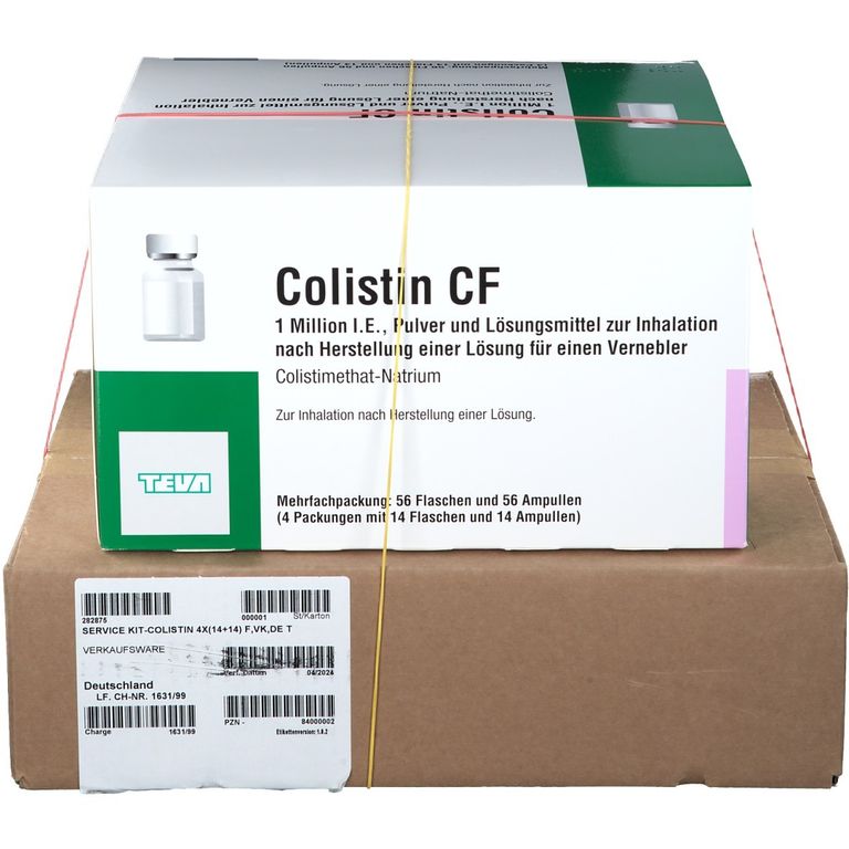 Colistin CF 1 Million I.E. 56 St mit dem E-Rezept kaufen - Shop Apotheke