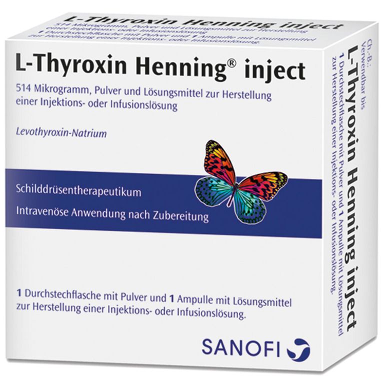L-Thyroxin Henning® injekt 1 St mit dem E-Rezept kaufen - Shop Apotheke